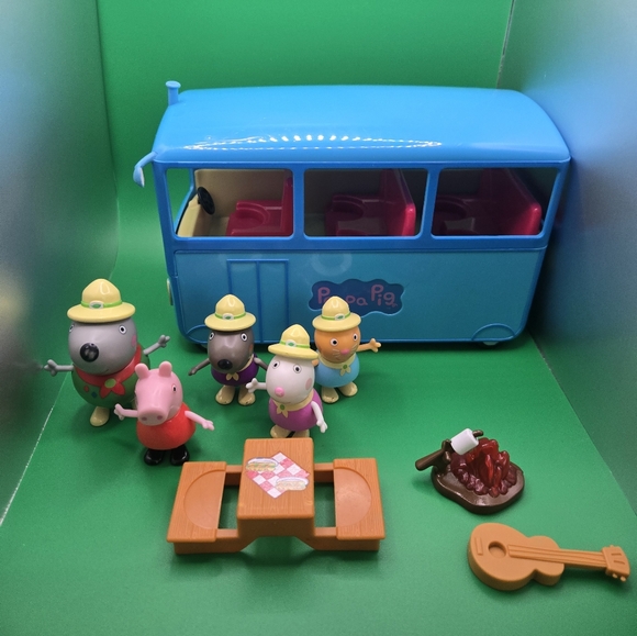 Peppa Pig | Toys | Peppa Pig Camper Van Playset Blue | Poshmark
